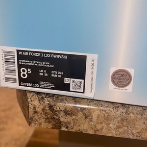 Nike | Shoes | Swarovski Crystal Air Force Lxx Swrvski | Poshmark